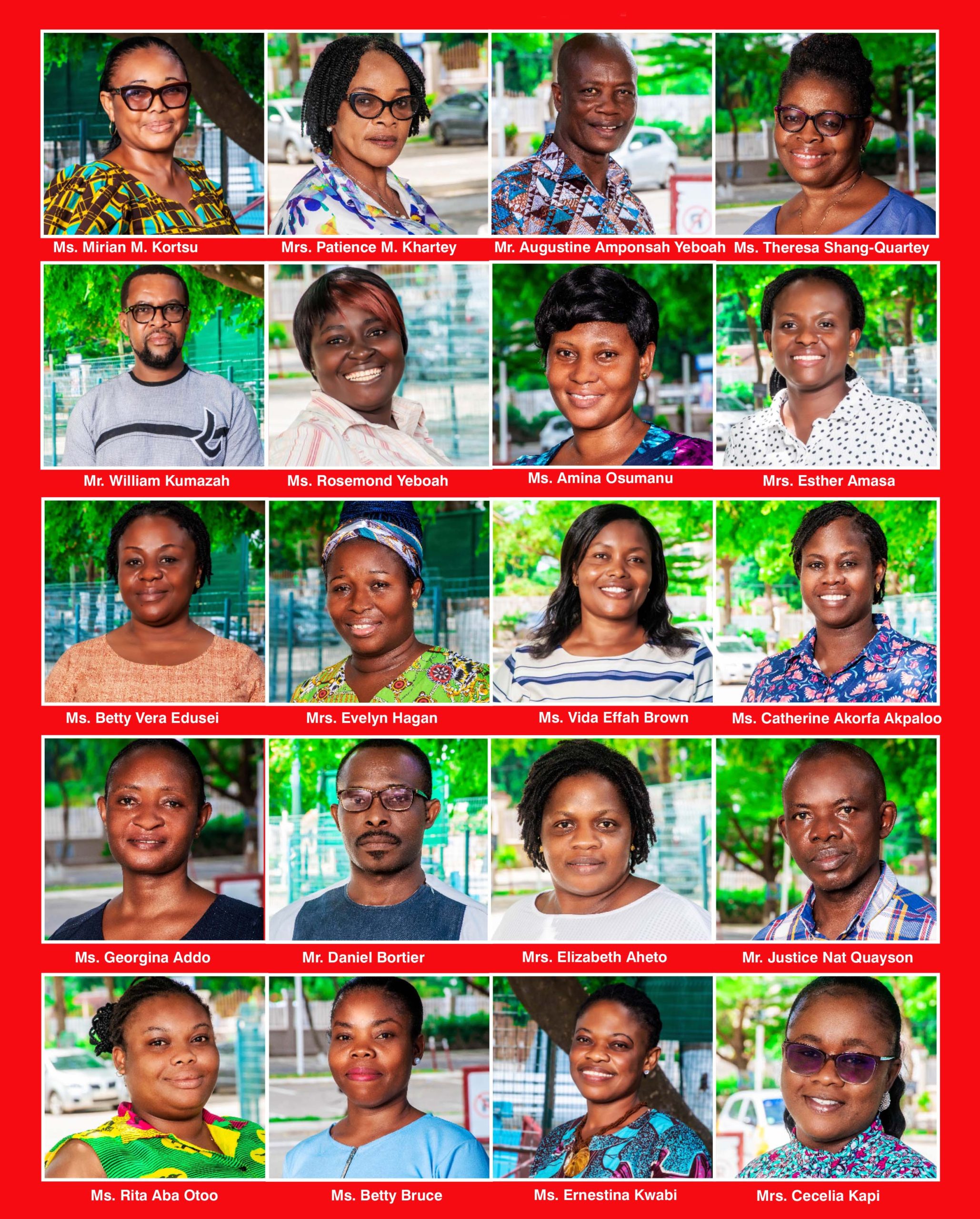 School Staff - Mary Mother of Good Counsel School